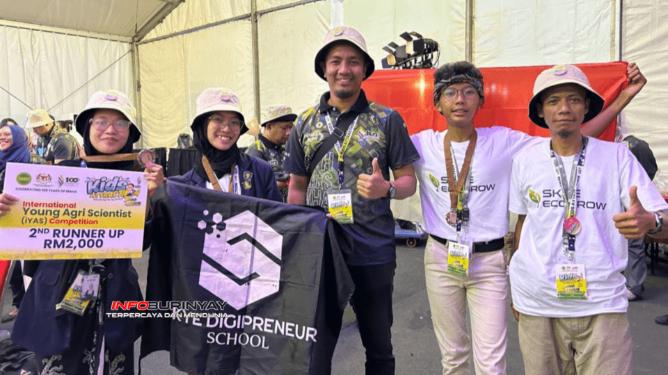 Tim Skye ECOGROW dari SMK Skye Digipreneur School Raih Penghargaan di Young Agri Scientist ...