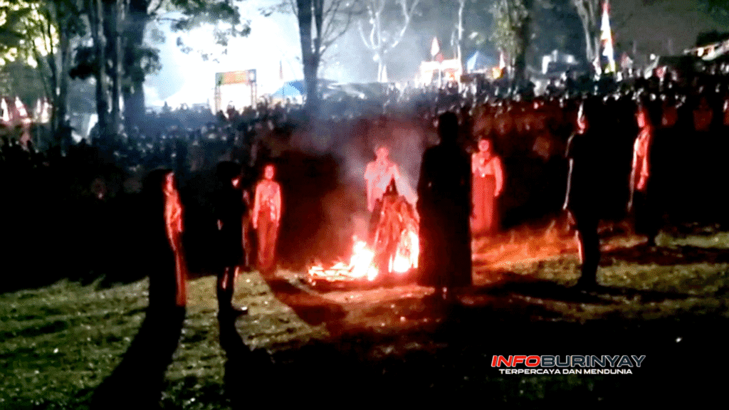 Kemeriahan Api Unggun Jambore Ranting Pramuka Rancaekek 2025