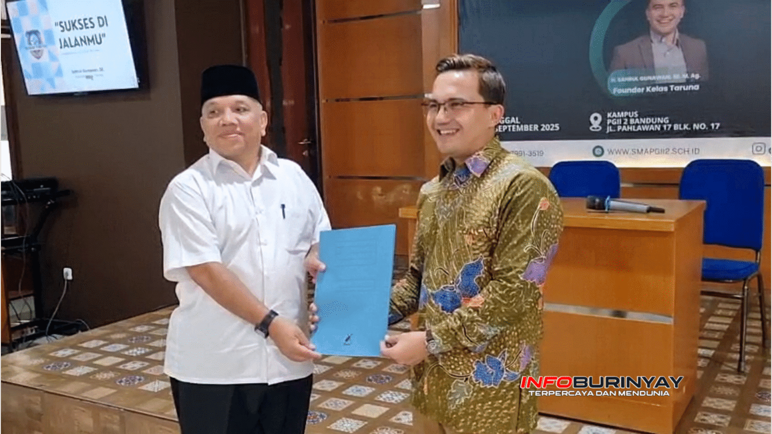 Rumah Taruna dan SMA PGII 2 Bandung Sepakati MoU Bimbingan Karir Siswa